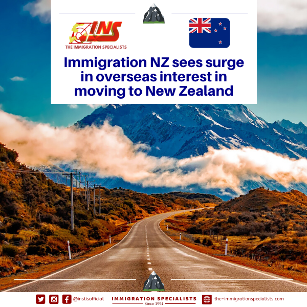 Immigration NZ sees surge in overseas interest in moving to New Zealand ...